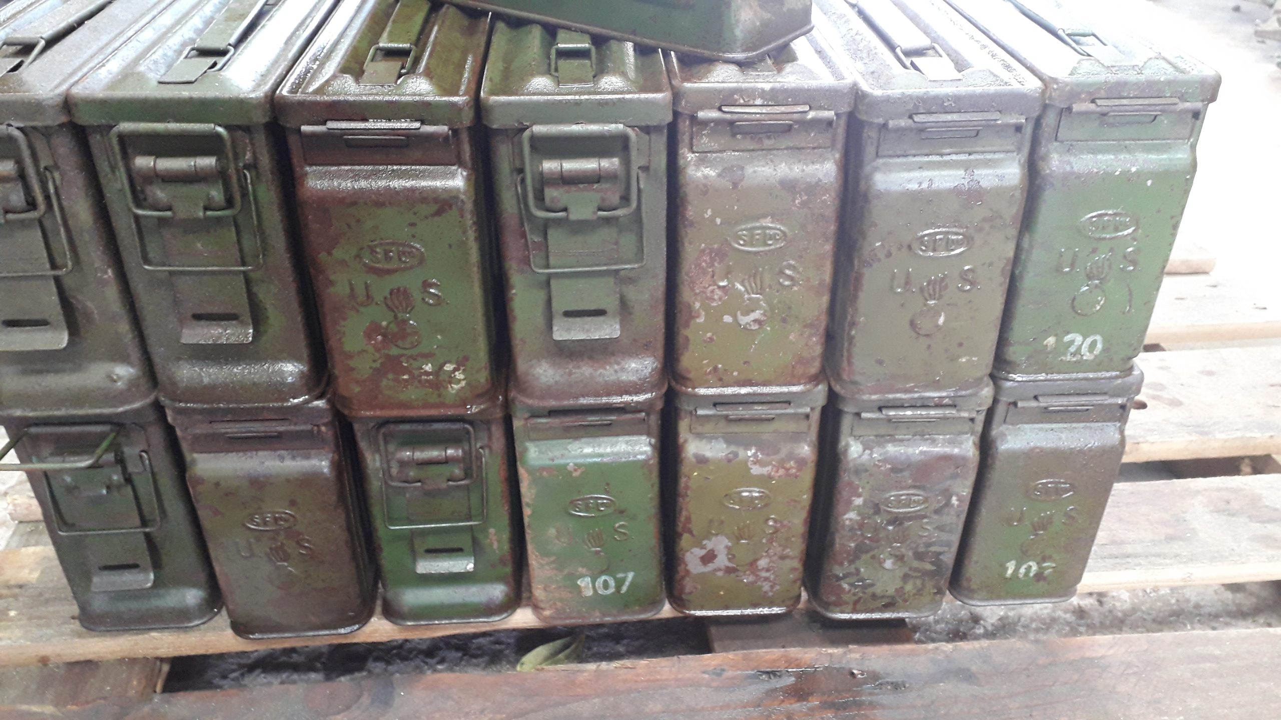 .30 cal ammo boxes US Marked - Saracen Exports