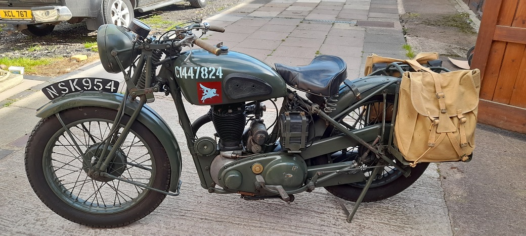 BSA WM20 1940 - Matching frame & engine numbers - Saracen Exports