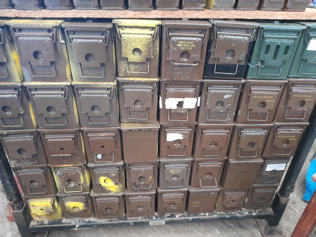 NATO Ammunition / Grenade boxes - Saracen Exports