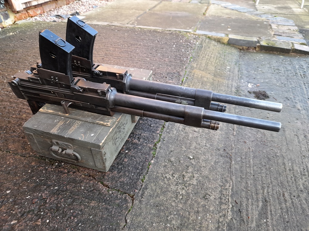 Italian Breda M38 Tank Gun x 2 - Saracen Exports