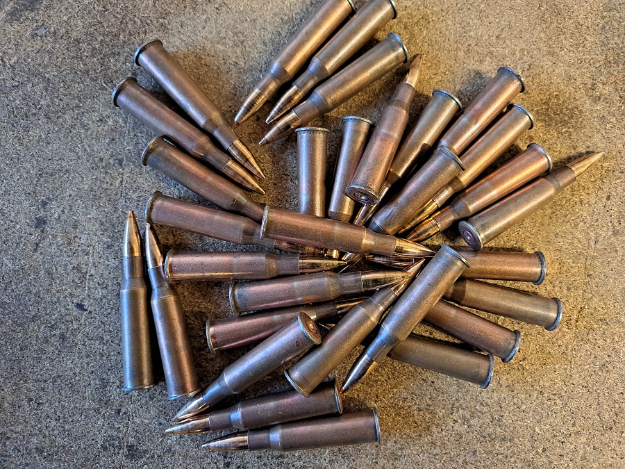 7.62 x 54 calibre Inert x 50 rounds - Saracen Exports