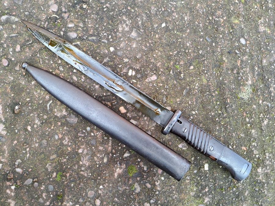 German K98 Bayonet & Scabbard #12 - Saracen Exports